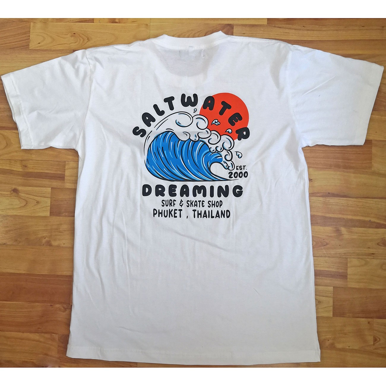 Saltwater Dreaming T-Shirt-White