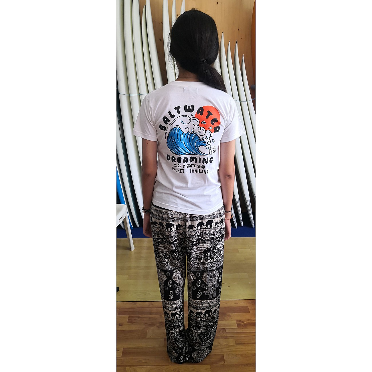 Saltwater Dreaming T-Shirt-White