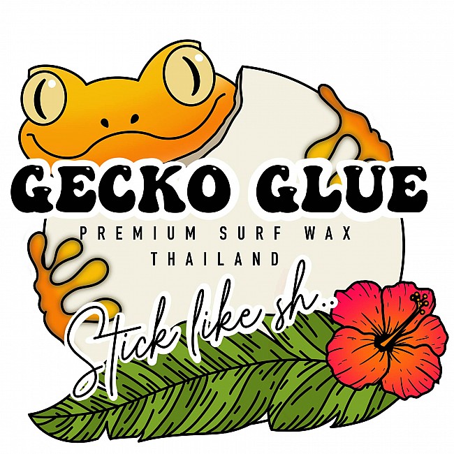 Gecko Glue Surf Wax Sticker