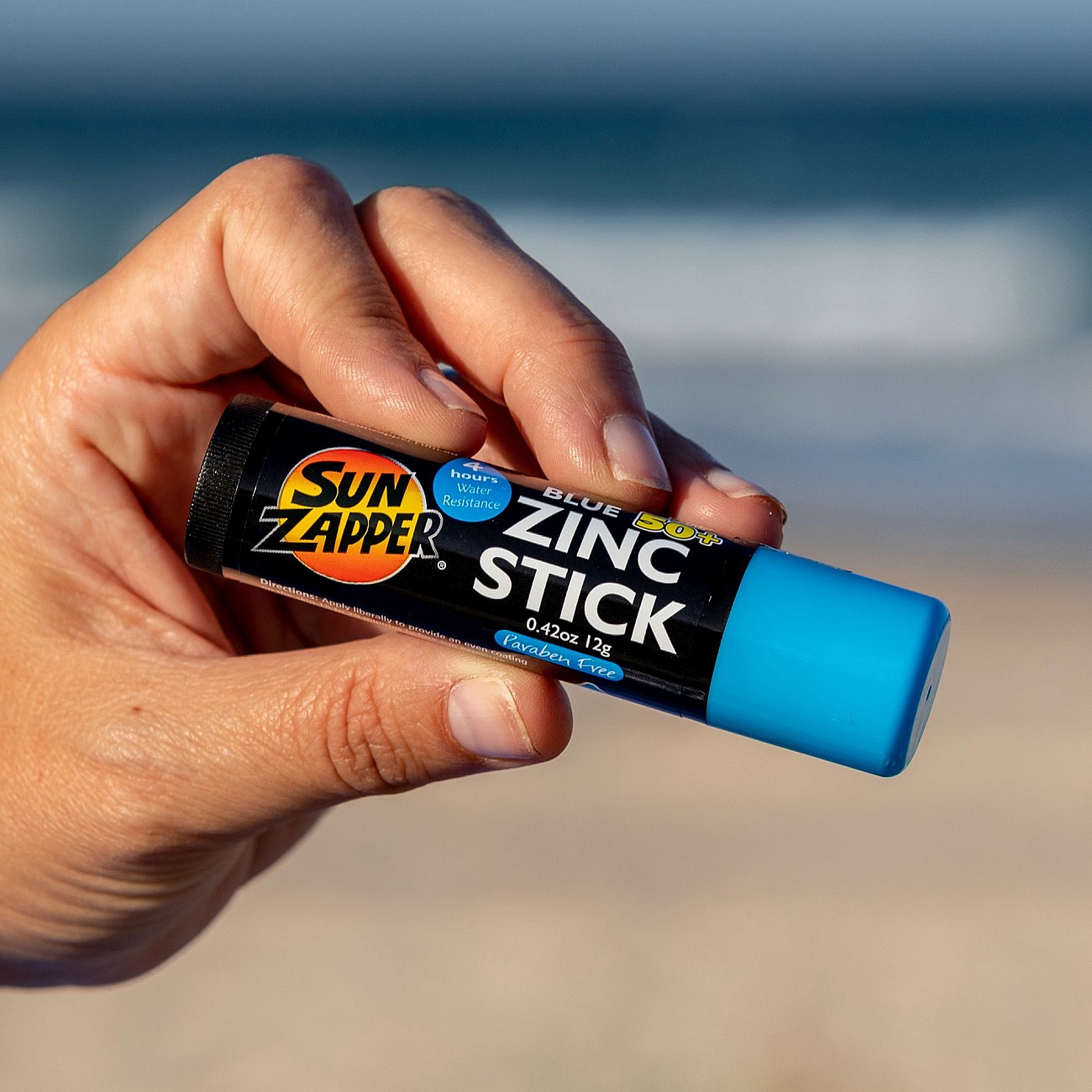 Sun Zapper SPF50 Blue Zinc Stick(ครีมกันแดด )